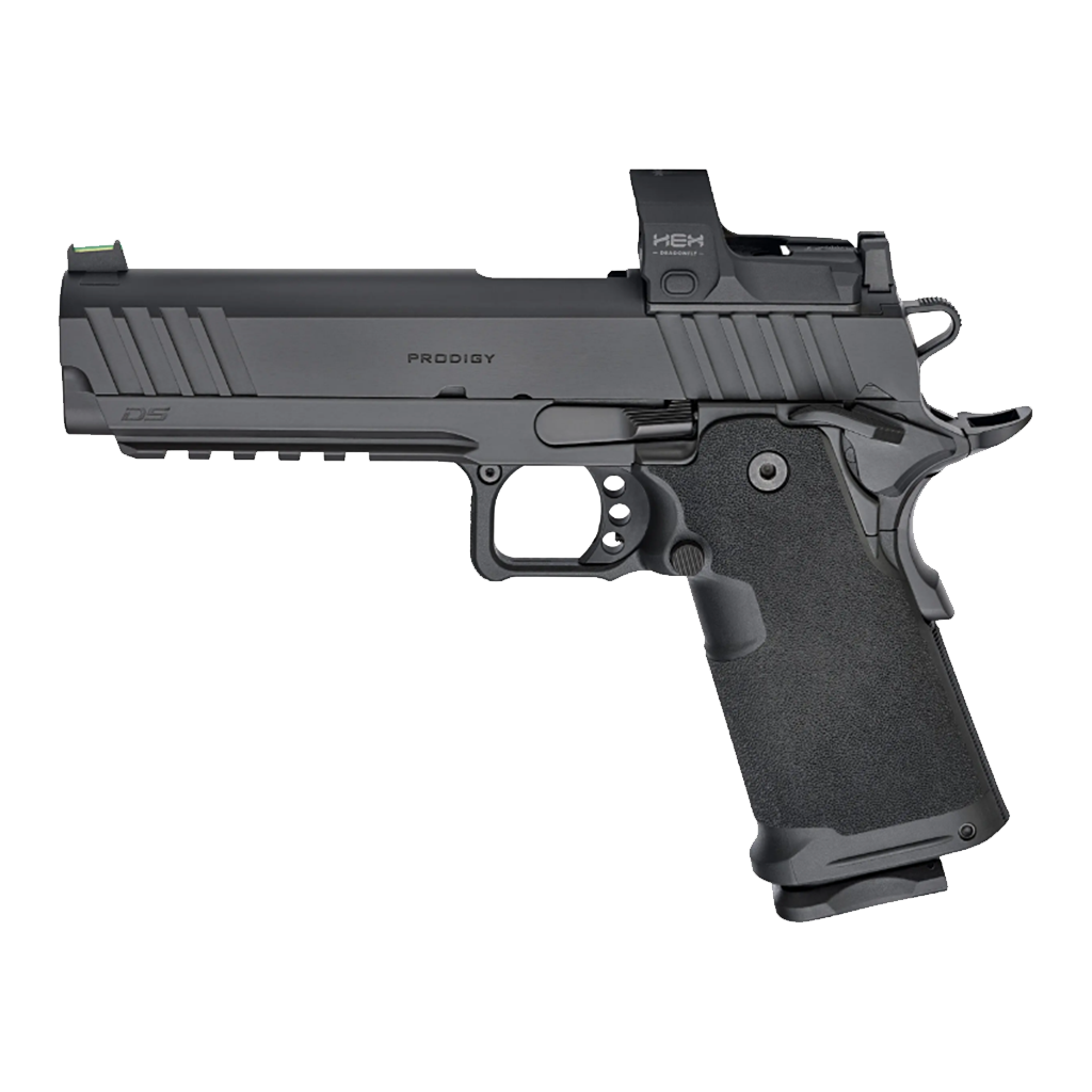SPRINGFIELD 1911 DS PRODIGY 5" AOS 9MM W/ HEX DRAGONFLY OPTIC ...