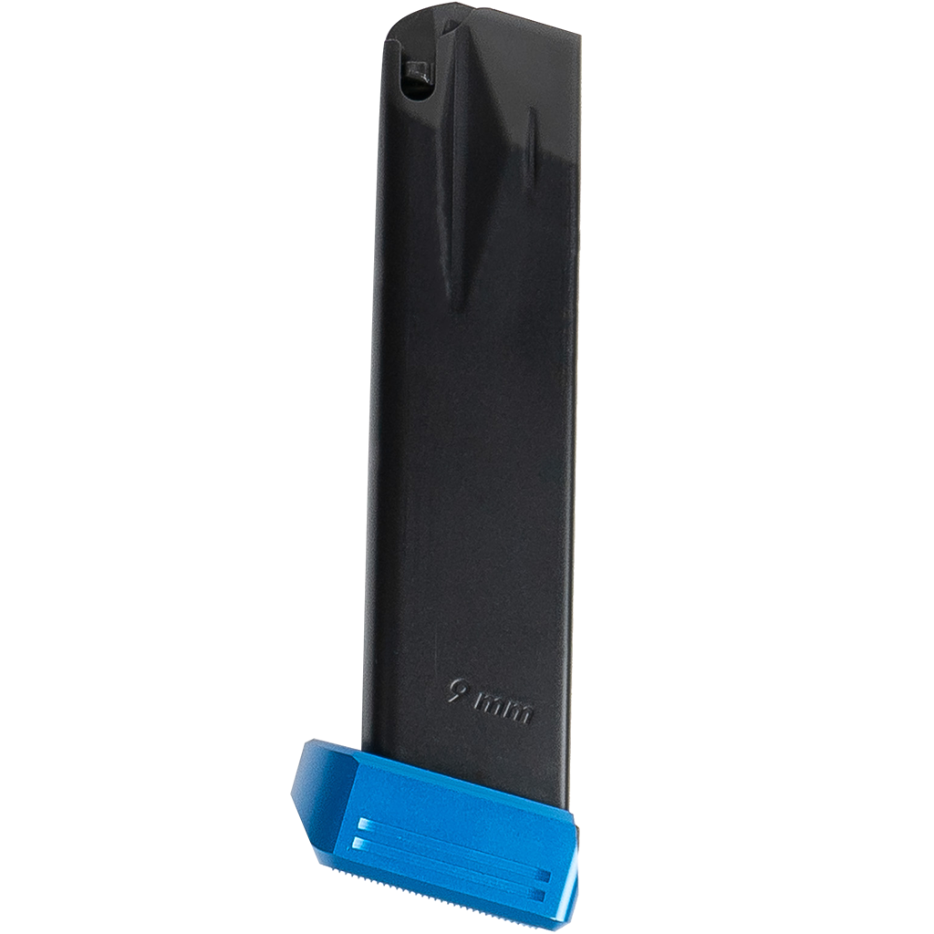 AREX ALPHA 9MM 20RDS MAGAZINE BLUE | Espineli Defense
