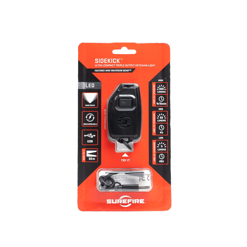 SUREFIRE SIDEKICK Ultra Compact Triple Output Led Flashlight | Espineli ...